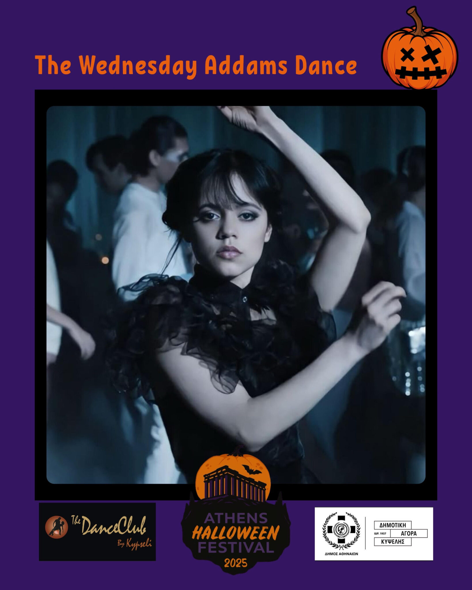 The Wednesday Addams Dance – Athens Halloween Fest